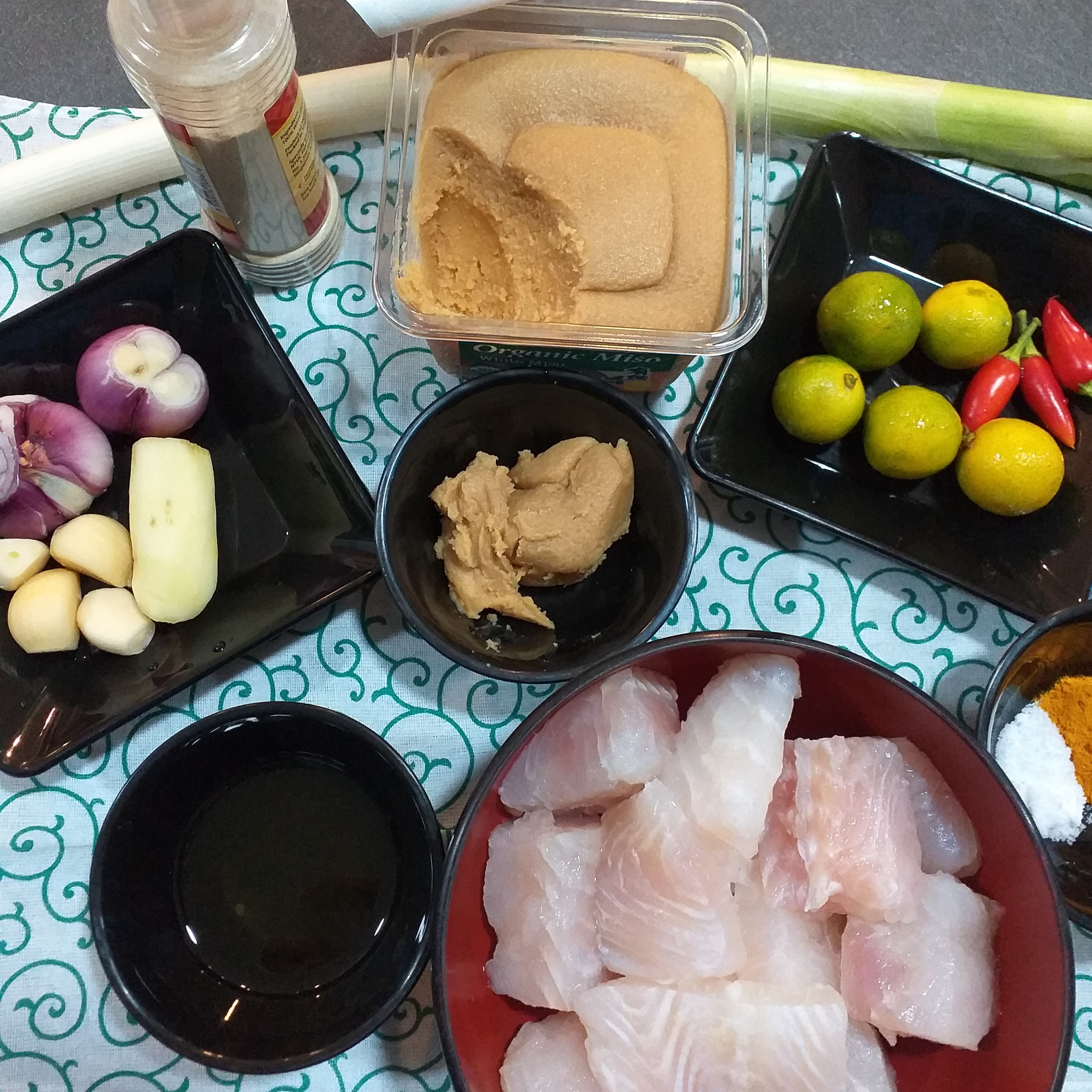 Fried Fish in Miso Sauce – LADLE AND THREAD